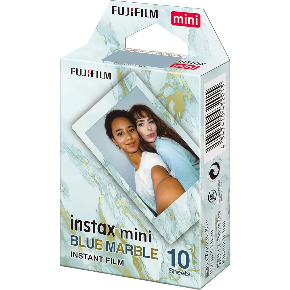 Buy Fujifilm Instax Mini Blue Marble Film - 10 Sheets in Egypt | Shamy ...