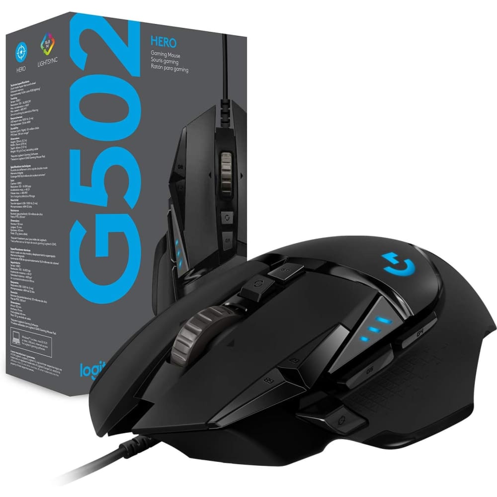 Buy Logitech G502 Gaming Mouse New In Egypt | Shamy Stores