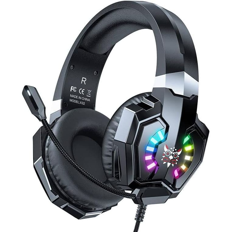 Buy ONIKUMA X32 RGB Gaming Headset in Egypt | Shamy Stores