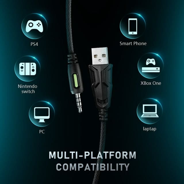 Buy RUNMUS K1B PRO Gaming Headset in Egypt | Shamy Stores