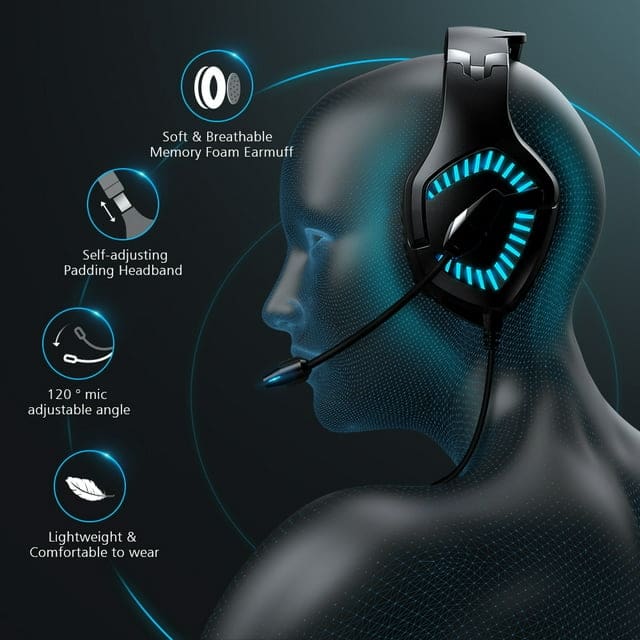 Buy RUNMUS K1B PRO Gaming Headset in Egypt | Shamy Stores