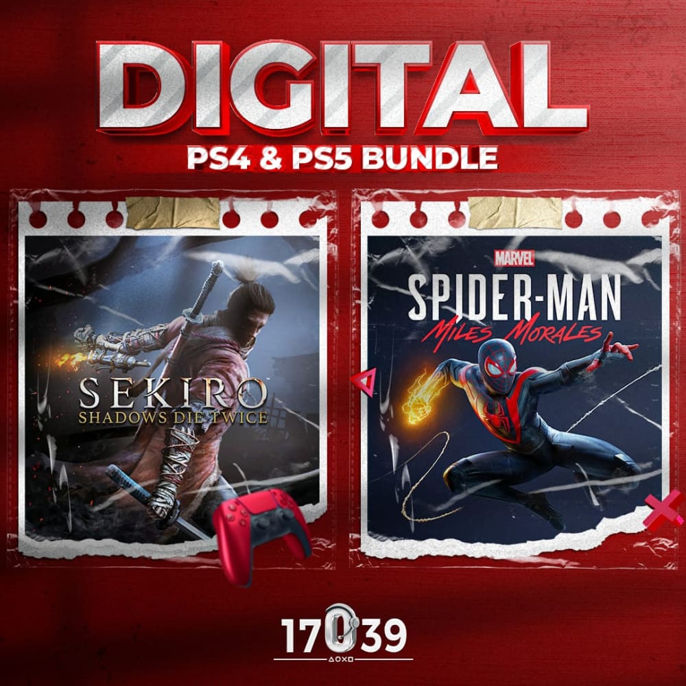 Buy Sekiro & Spider-Man Miles Morales Digital Bundle In Egypt | Shamy Stores