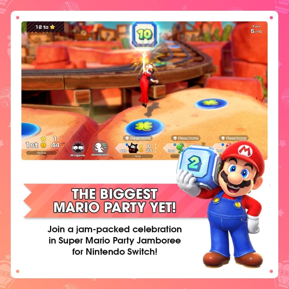 Buy Super Mario Party Jamboree SWITCH - NEW in Egypt | Shamy Stores