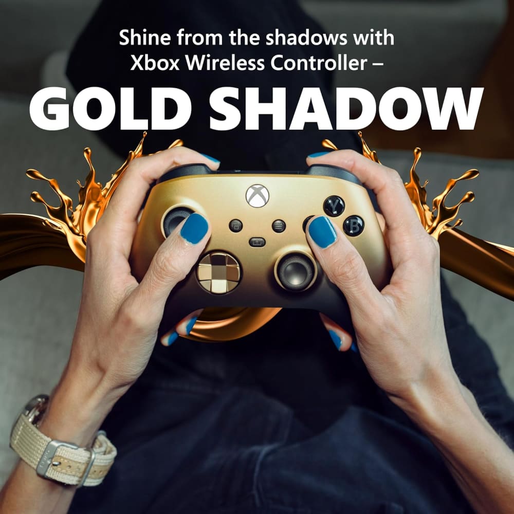 Buy Xbox Series X Controller - Gold Shadow in Egypt | Shamy Stores